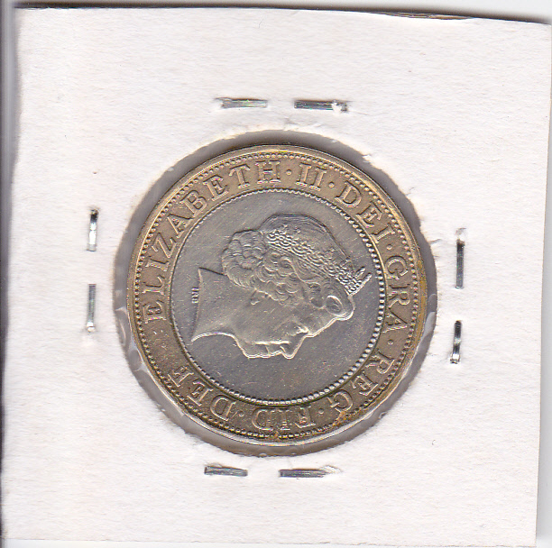 MONEDA ANGLIA - 2 LIRE STERLINE EMISA IN ANUL 2006 - OMAGIALA - ID 4482